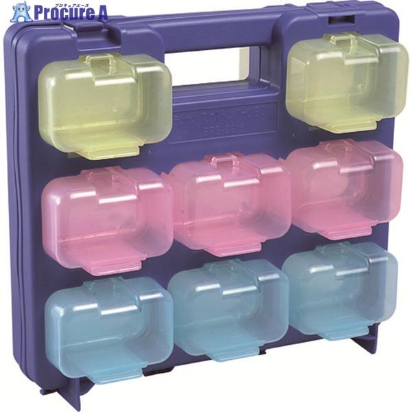 ●色：青(フレーム)・ピンク6個、青6個、黄4個（小箱）●外形寸法(mm)間口：290●外形寸法(mm)奥行：110●外形寸法(mm)高さ：268●南京錠(別売)：取付不可