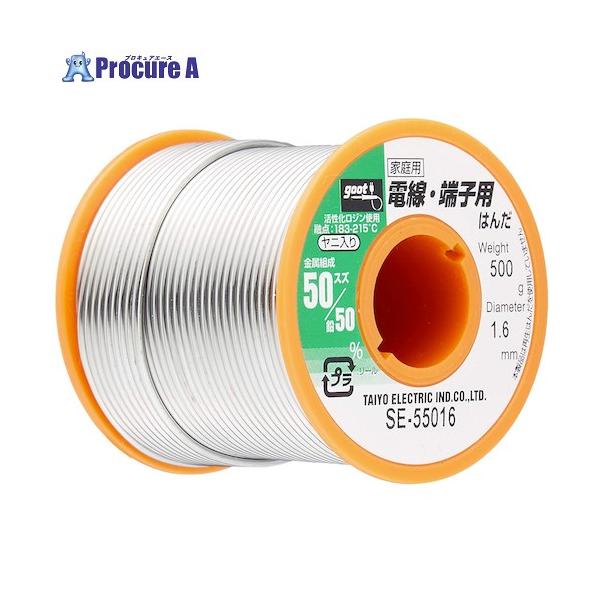 ●線径(mm)：1.6●鉛フリーはんだ対応：非対応●融点(℃)：183〜215●リール巻き鉛入りはんだ(ヤニ入り)スズ(%)：50