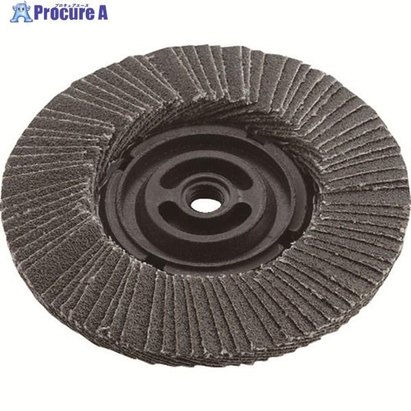 ●粒度(#)：40●外径(mm)：100●羽根長さ(mm)：19.5●ねじ径(mm)：M10●砥材：ジルコニア●最高使用回転数(rpm)：13600●羽根枚数(枚)：72