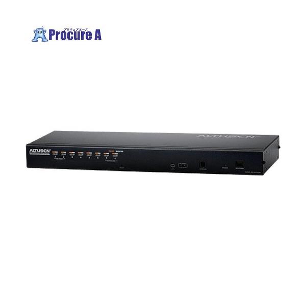 【代引決済不可】  ●ポート数：ローカル１・ダイレクト８●最大解像度：1600×1200@60Hz●最大接続数：128(デイジーチェーン)●サーバー側コネクター：RJ-45●コンソール側インターフェース：D-sub15ピン・USB・PS2