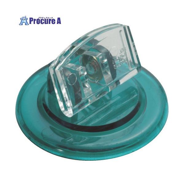 ●色：クリアグリーン●幅(mm)：φ40●奥行(mm)：40●高さ(mm)：22●縦(mm)：40●横(mm)：22●挟口寸法(mm)：25●タイプ：PS樹脂