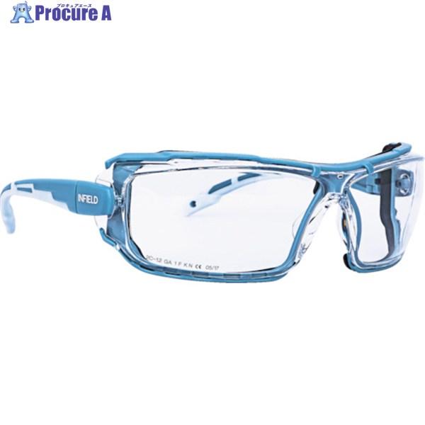 ●レンズ色：クリア●テンプル色：ブルー/グレー●幅(mm)：152●高さ(mm)：48●レンズ厚(mm)：2.2●防曇加工：○●防傷加工：○●UVカット：○●角度調整：○