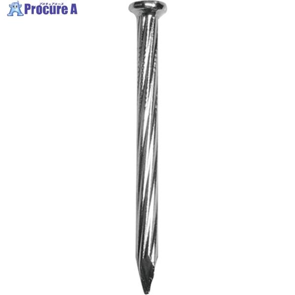 ●寸法(mm)d：3.98●全長(mm)：50●頭部径(mm)：7●番手(#)：9●胴部形状：筋入り(ひねり)●胴径(mm)：