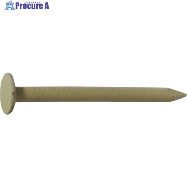 ●寸法(mm)d：1.8●全長(mm)：25●頭部径(mm)：5●表面処理：着色●番手(#)：15●胴部形状：スムース●色：クリーム●パック入数(本)：80