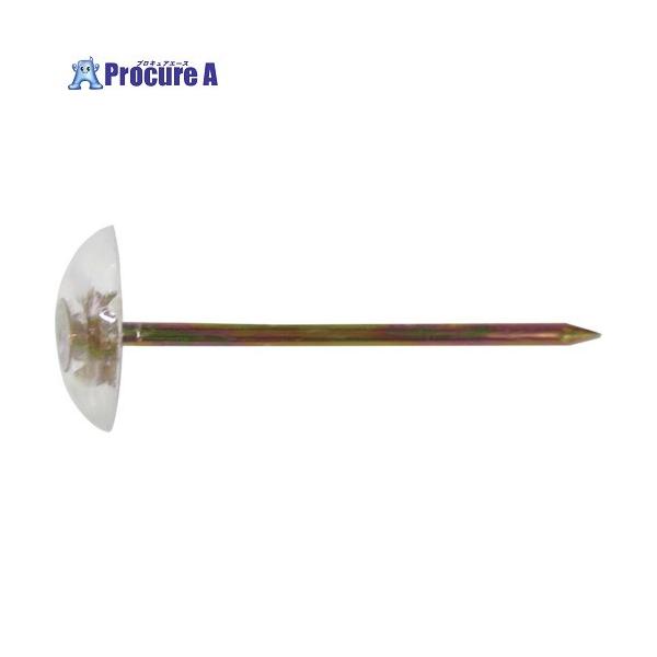 ●寸法(mm)d：1.5●全長(mm)：30●頭部径(mm)：12.6●色：クリアー●パック入数(本)：16