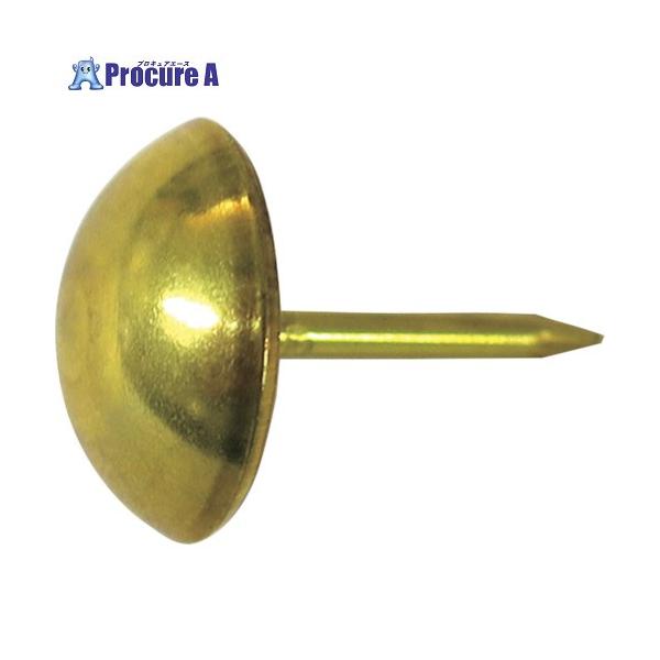 ●寸法(mm)d：1.6●全長(mm)：19●頭部径(mm)：13●表面処理：真鍮●パック入数(本)：6