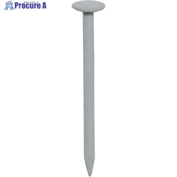 ●寸法(mm)d：1.8●全長(mm)：25●頭部径(mm)：5●表面処理：着色●番手(#)：15●胴部形状：スムース●色：白●パック入数(本)：80