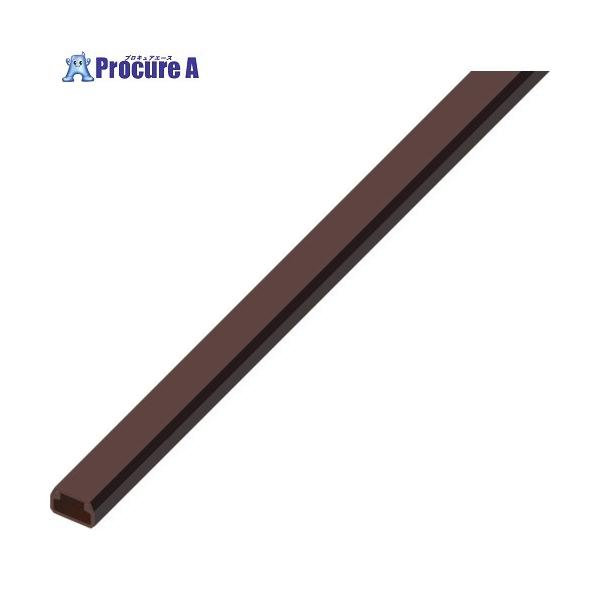 【送料都度見積】●色：チョコ●適合ケーブル：UTP0.5×4P×1条●幅(mm)：12.5●長さ(m)：1●長さ(mm)：1000.0●厚さ(mm)：7.5●サイズ(mm)L：1000.0