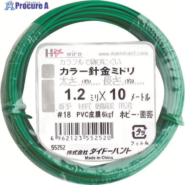 ●番手(#)：18●線径(mm)：1.2●線芯(mm)：0.9●長さ(m)：10●被覆色：緑