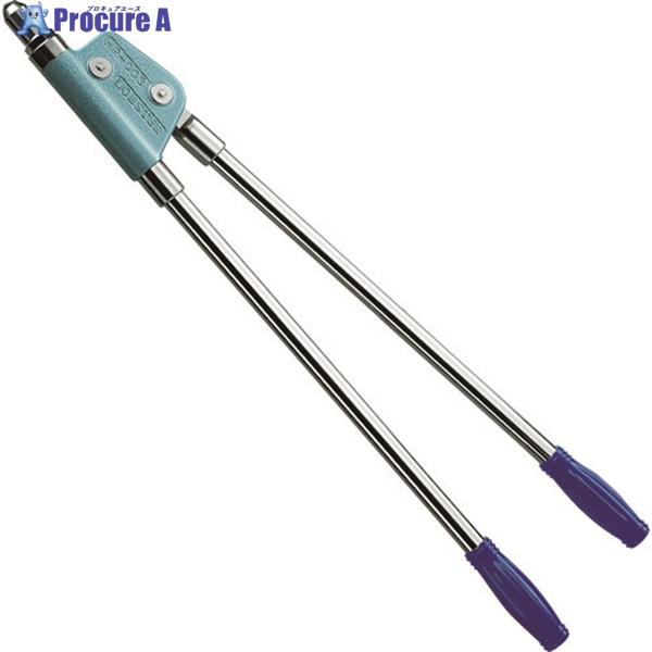 ●全長(mm)：760●リベット径使用範囲(mm)：4.8、6.4●使用ジョー：JL(大)●使用ノーズピース：4.8、6.4mm