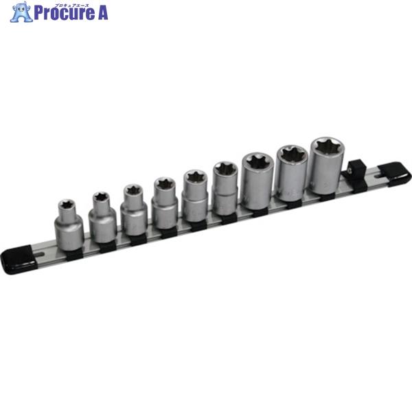●差込角(mm)：12.7●セット内容(点)：9●ソケット内容：E10、E11、E12、E14、E16、E18、E20、E22、E24●呼びNo.：E10、E11、E12、E14、E16、E18、E20、E22、E24
