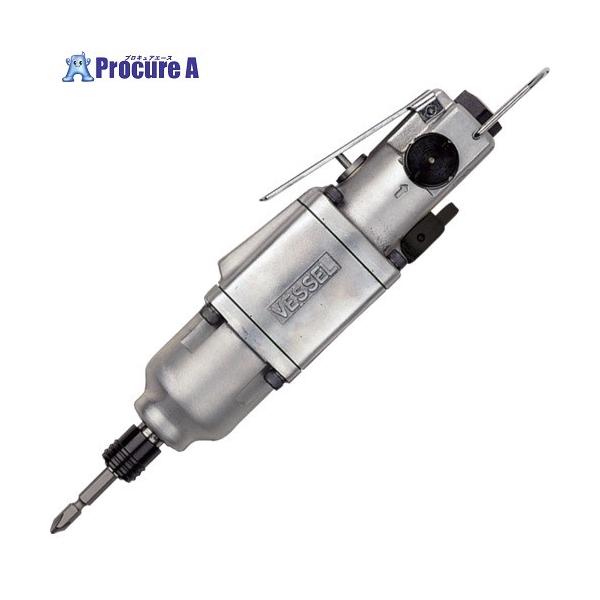 ●ビット差込口(mm)：6.35●能力ねじ寸法(mm)：6〜8●最大締付トルク(N・m)：57.2●無負荷回転数(min［［の−１乗］］)：7500●空気消費量(［［Ｍ３］］/min)：0.35●ホース取付口：Rc1/4●排気：側方●全長(...