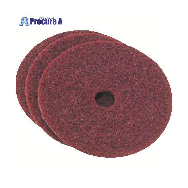 ●粒度(#)：180相当●外径(mm)：100●穴径(mm)：16●最高使用回転数(rpm)：13600●色：赤