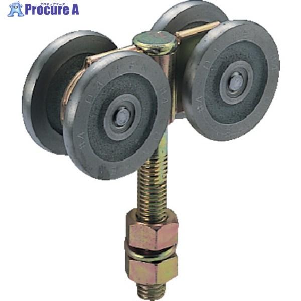 ●品名：ドアハンガー用複車●適合レール：4号●耐荷重(kg/個)：150●A(mm)：64●B(mm)：43.3●D(mm)：75●K(mm)：77●L(インチ)：W5/8