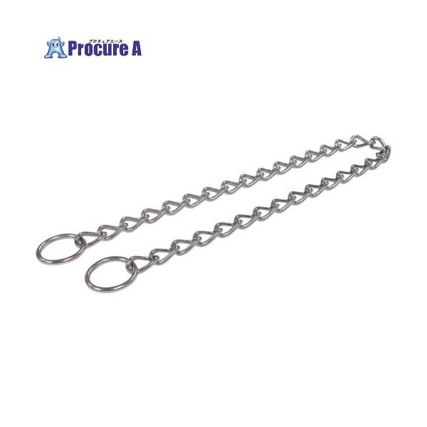 ●全長(m)：0.45●線径d(mm)：1.6●内長P(mm)：8.5●内幅W(mm)：2.5●使用荷重(kN)：0.39●チェーン径(mm)：1.6●全長(mm)：450