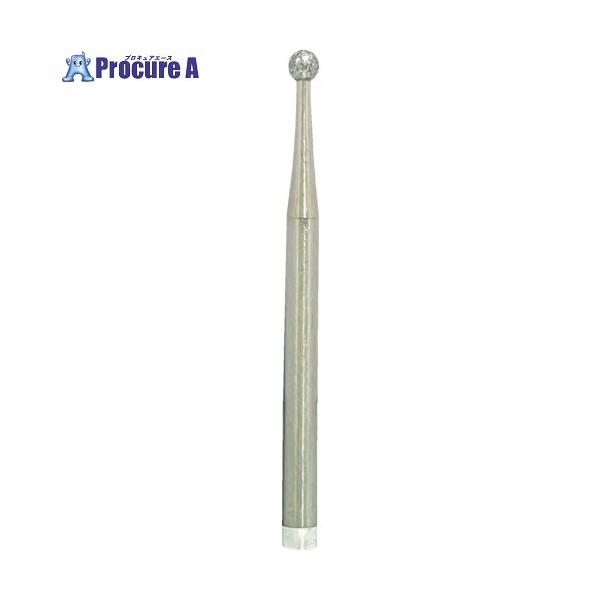 ●粒度(#)：150●刃径(mm)：2.5●軸径(mm)：3●全長(mm)：45●最高使用回転数(rpm)：270000●形状：球