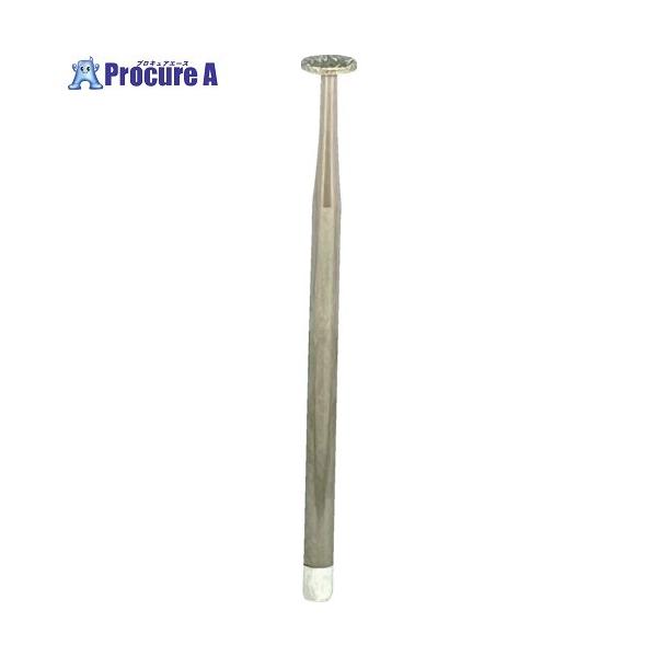 ●粒度(#)：150●刃径(mm)：4●刃長(mm)：0.5●軸径(mm)：2.34●全長(mm)：45●最高使用回転数(rpm)：100000●形状：平