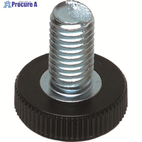 ●許容荷重(kgf)：35●ねじ寸法：M8●ねじ長さ(mm)：15●全高(mm)：21●台座径(mm)：20●色：ブラック