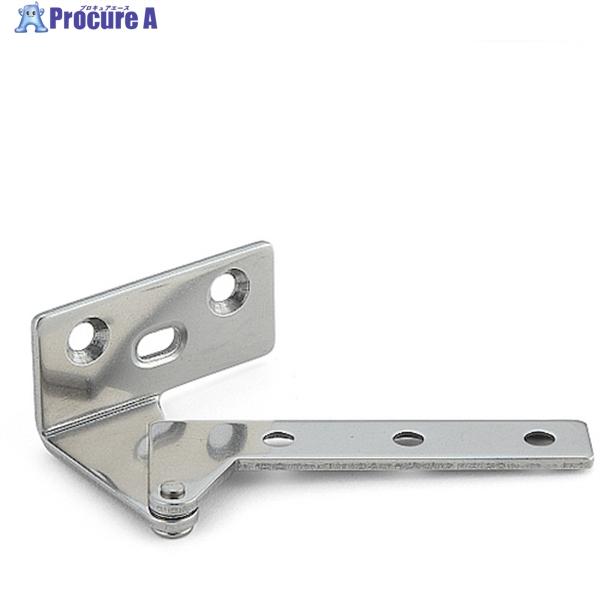 ●全長(mm)：122●幅(mm)：41●厚さ(mm)：4.5●ねじ穴数：5●穴径(mm)：4穴7皿●耐荷重(kg)2個使用時：4●高さ(mm)：18●タイプ：左用●扉側取付幅(mm)：61●奥行(mm)：11●筐体側取付幅(mm)：40.5