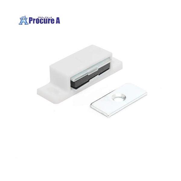 ※個人宅様送り不可 ●全長(mm)：45●幅(mm)：15●吸着力(N)：49●色：ホワイト●種類：標準タイプ●吸着力／引張力(kgf)：5