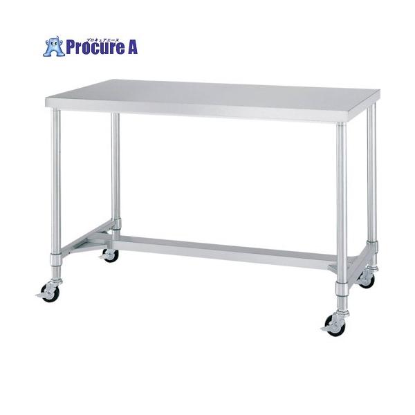 ※個人宅様送り不可 ●間口(mm)：1200●奥行(mm)：750●高さ(mm)：800●均等荷重(kg)：150●キャスター：100mmゴム車スチール金具ストッパー付●天板：平天板●枠形状：H型枠●組立目安：2人40分●均等荷重：150k...