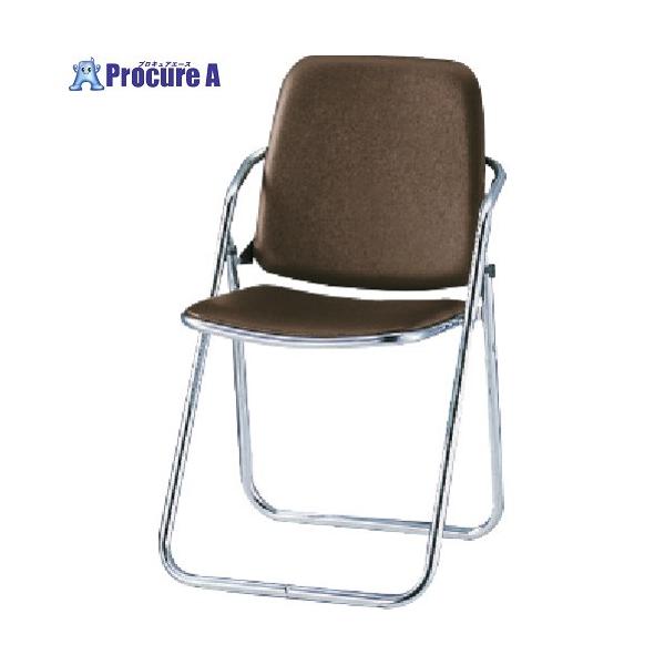 【送料都度見積】●座幅(mm)：477●座奥行(mm)：490●張地：上張：ビニールレザー張り●色：ブラウン●477×490×790