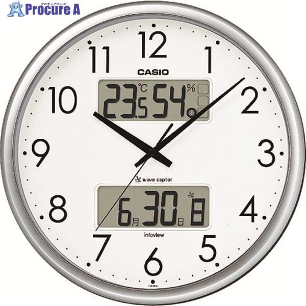 ●直径(mm)：350●厚さ(mm)：54●電源：単三アルカリ2本●色：シルバー●電波：○●温湿度表示：音頭湿度計付き●枠色：シルバー●電源(V)：単三アルカリ2本