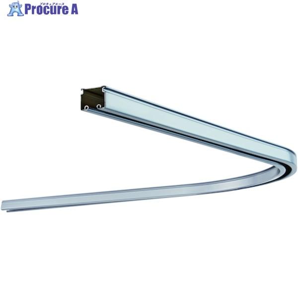 ●色：シルバー●長さ(mm)：800×800●高さ(mm)：23●幅(mm)：30●カーブ半径(mm)：500●品名：Ｄ３０カーブレール　スチール