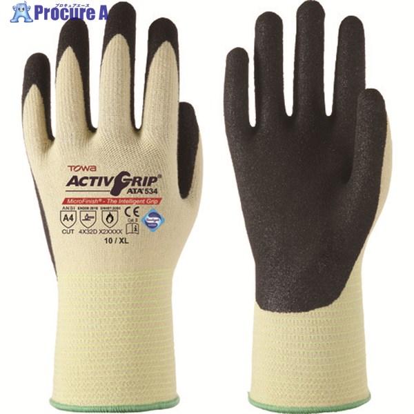 ●色：イエロー/ブラック●サイズ：XL●全長(cm)：27.0●手のひら周り(cm)：20.0●中指長さ(cm)：8.4●厚さ(mm)：約2.0●ゲージ数：13●EN388 2016規格：4×32D●リストカラー：グリーン●すべり止め：あり...