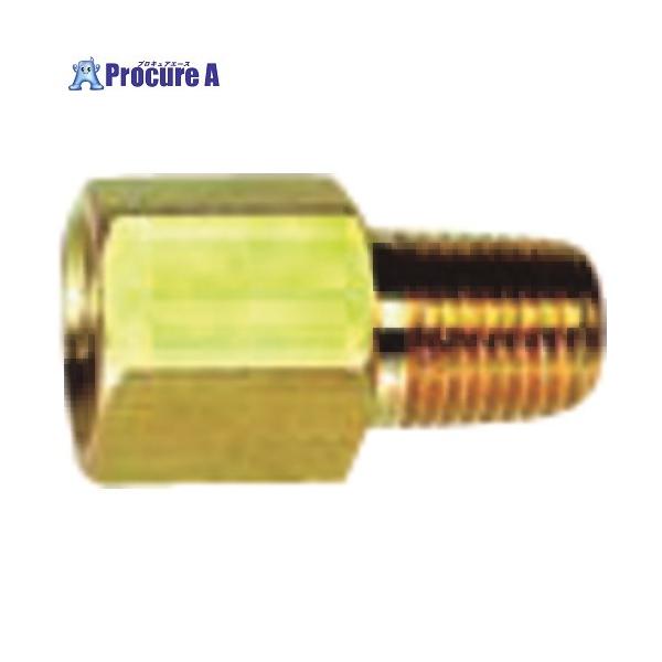 【送料都度見積】●フレア(オス)：R3/8●フレア(メス)：フレア1/4●最高使用圧力(Mpa)：50●耐圧(Mpa)：75