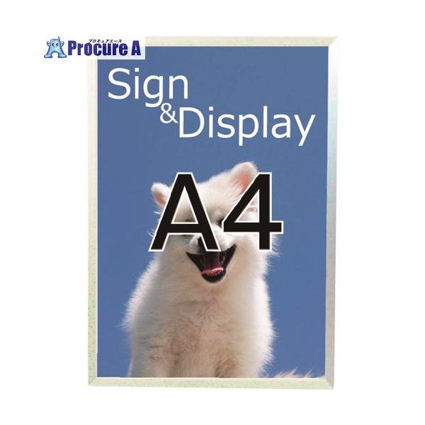 【代引決済不可】【送料都度見積】  ●パネルサイズ：301×214×20mm●枠色：シルバー●規格：A4●ポスターサイズ：297×210mm