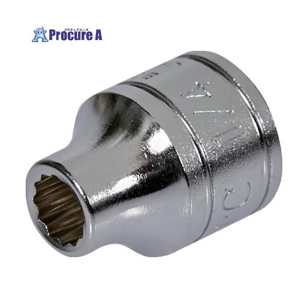 ●差込角(mm)：9.5●対辺寸法(インチ)：1/4●全長(mm)：22●対辺形状：12角