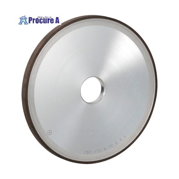 ●粒度(#)：170●砥材：CBC●外径(mm)：180●厚さ(mm)：6●穴径(mm)：31.75●砥石周速(m/s)：50