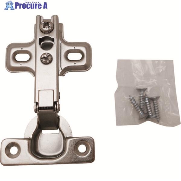 ●全長(mm)：89●幅(mm)：50●ねじ穴数：4●穴径(mm)：26●開き：95●開き角度(°)：95●キャッチ：あり●推奨扉厚(mm)：15〜25