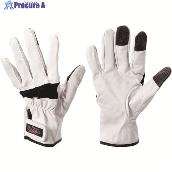 ●色：ホワイト／ブラック●サイズ：M●全長(cm)：22.0●手のひら周り(cm)：20.4●中指長さ(cm)：9.5●厚さ(mm)：1●袖口タイプ：マジック