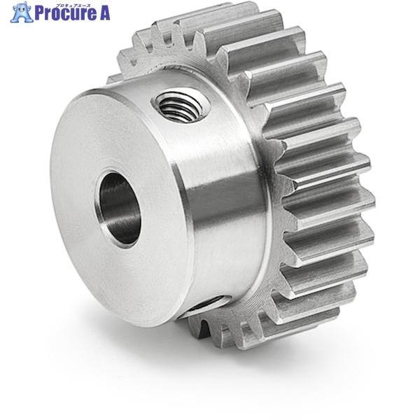 ●歯数：42●形状：B1●基準円直径(mm)：φ42●歯幅(mm)：6●穴径(mm)：φ8●モジュール：1●歯先円直径：φ44●全長(mm)：16●ハブ外径(mm)：φ28●歯先円直径(mm)：φ44●取付ねじM：2-M4●取付ねじls：4...