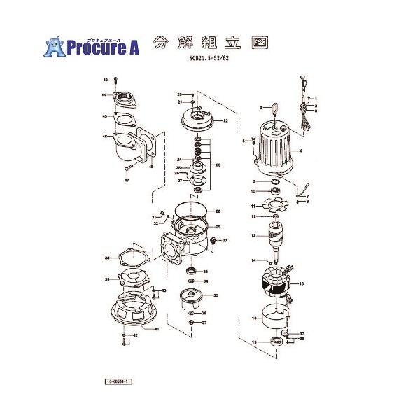 【送料都度見積】●適合機種：80B21.5-52/62