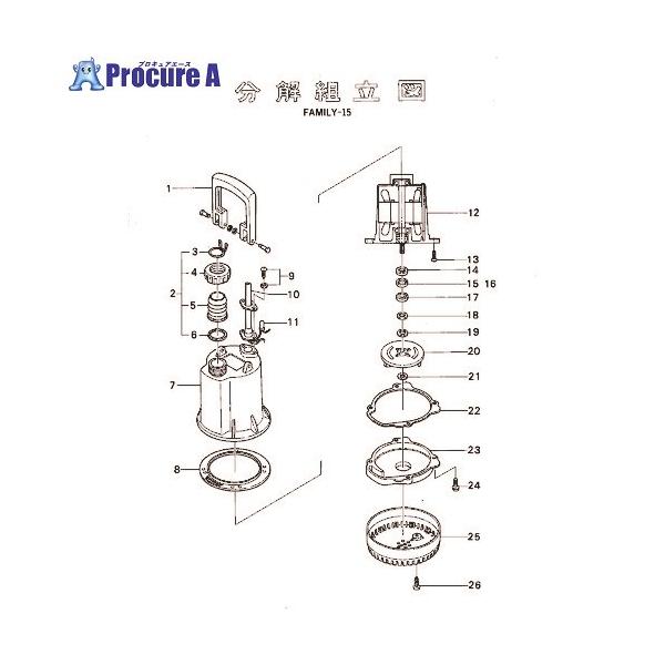 【送料都度見積】●適合機種：FAMILY-15