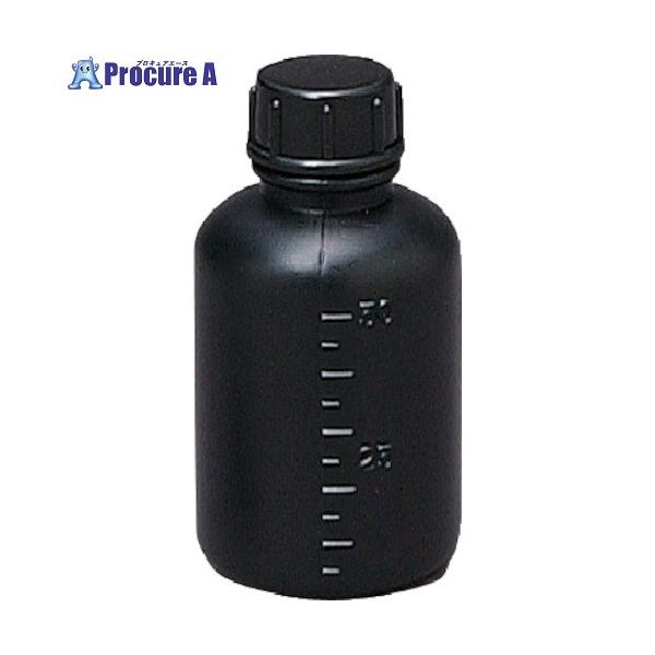 ※個人宅様送り不可 ●容量(ml)：50●目盛間隔(ml)：5●高さ(mm)：78●口径(mm)：12●中栓：あり●色：黒色●フタ色：黒色●耐熱温度(℃)：80℃(中栓は60℃)●幅(mm)：40