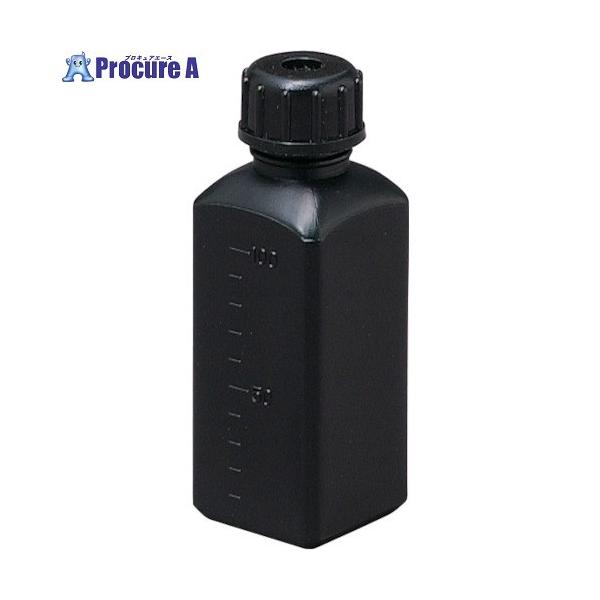 ※個人宅様送り不可 ●容量(ml)：100●高さ(mm)：115●口径(mm)：17●中栓：あり●色：黒色●フタ色：黒色●奥行(mm)：40●耐熱温度(℃)：80℃(中栓は60℃)●幅(mm)：40