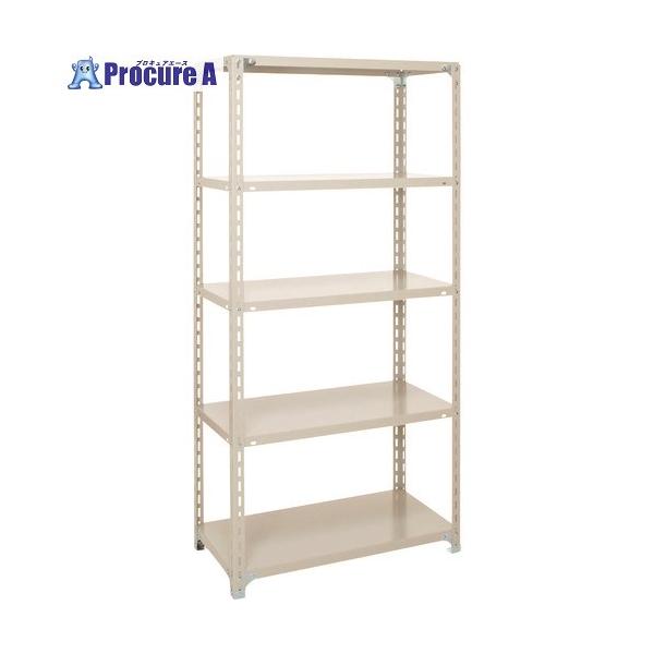 ※個人宅様送り不可 ●間口(mm)：875●奥行(mm)：300●高さ(mm)：1800●色：アイボリー●棚段数(段)：(天地)5●均等積載量(kg/段)：120
