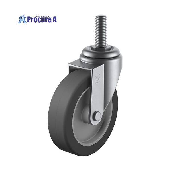 【送料都度見積】●許容荷重(daN)：30●許容荷重(kgf)：30●車輪径D(mm)：65●車輪幅(mm)：21●取付高H(mm)：85●軸長L(mm)：35●ねじT：M12●ねじピッチ(mm)：1.75●タイプ：自在式●許容荷重(N)：300