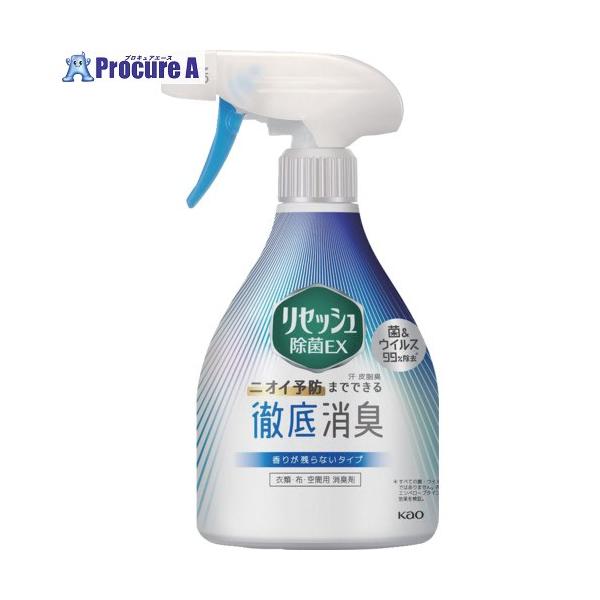 ●容量(ml)：370●タイプ：衣類・布・空間用●品名：リセッシュ除菌ＥＸ　香りが残らないタイプ　本体●スプレー回数：430