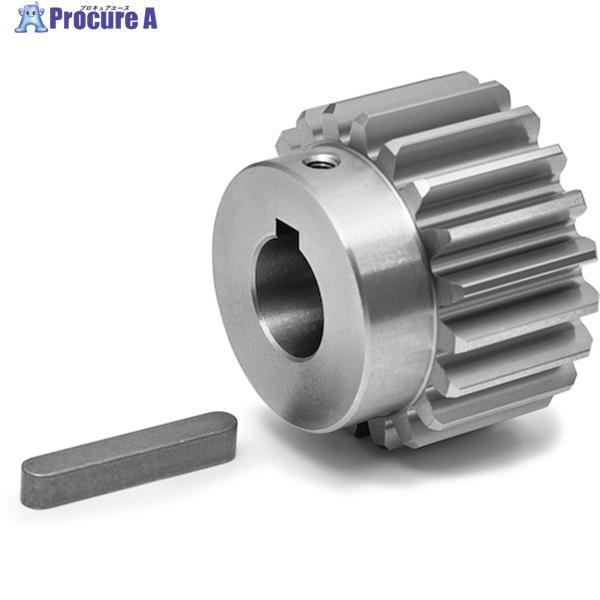 ●歯数：50●形状：B1●基準円直径(mm)：φ100●歯幅(mm)：20●穴径(mm)：φ20●モジュール：2●歯先円直径：φ104●全長(mm)：30●キー溝b2×t2(mm)：6×2.8●ハブ外径(mm)：φ60●歯先円直径(mm)：...