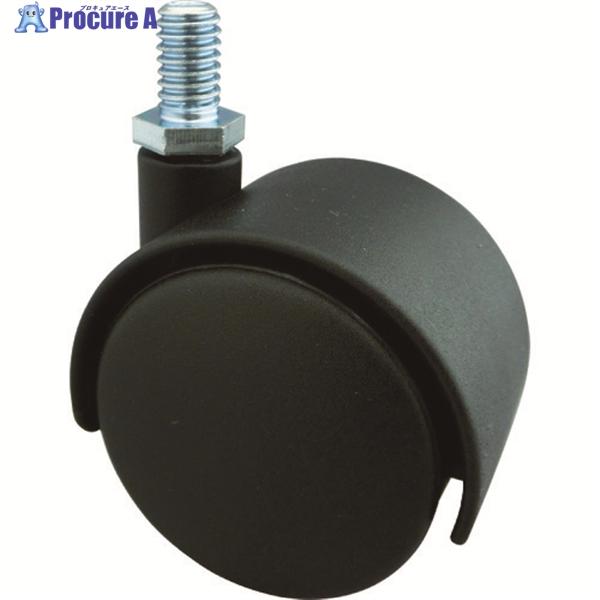 ●許容荷重(daN)：29●許容荷重(kgf)：30●車輪径D(mm)：40●車輪幅(mm)：42●取付高H(mm)：51●軸長L(mm)：15●ねじT：UNC3/8●ねじピッチ(mm)：1.59●タイプ：自在式●ねじ山：16●色：黒