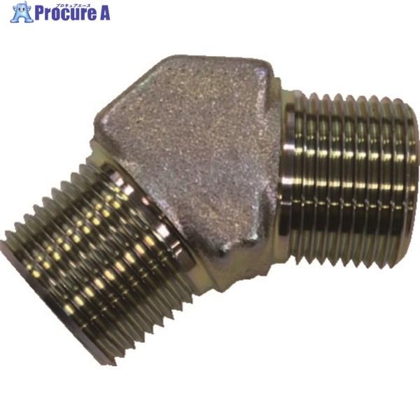 ●形状：45度エルボ●ねじ寸法T1：R3/8●ねじ寸法T2：G3/8●A寸法(mm)：22●B寸法(mm)：22●タイプ：メスシート