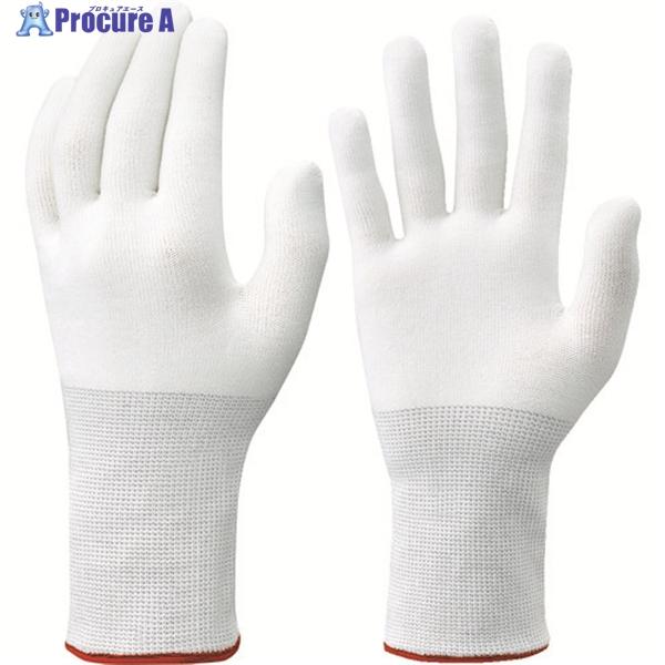●色：ホワイト●サイズ：L●全長(cm)：23.0●手のひら周り(cm)：19.0●中指長さ(cm)：7.7●EN388 2016規格：4X41C●リストカラー：レッド●耐摩耗性：4●耐引裂性：4●耐突刺性：1●耐切創レベル：X/C