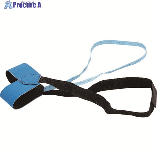 ●抵抗値(MΩ)：1●色：青●Ｌ字型部分：39ｍｍ幅　●導電テープ幅：10ｍｍ　●導電テープ長さ：550ｍｍ　●ストラップ幅：20ｍｍ