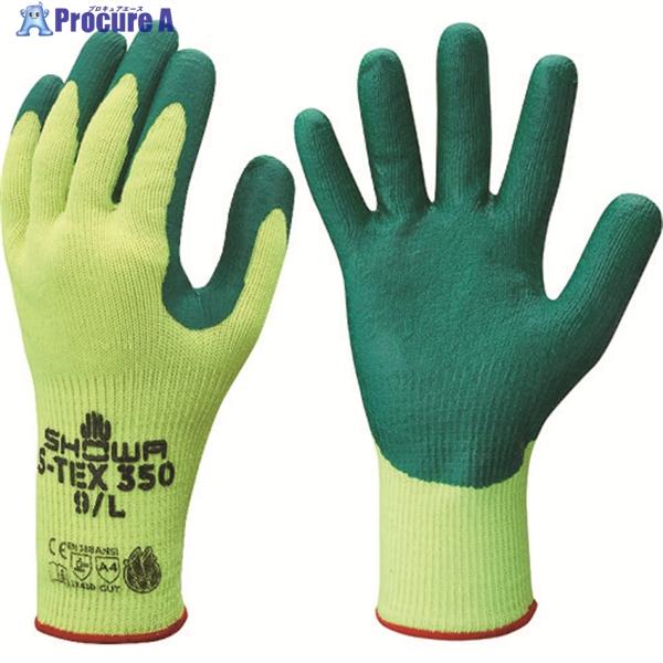 ●色：グリーン●サイズ：L●全長(cm)：26.0●手のひら周り(cm)：22.5●中指長さ(cm)：8.2●ゲージ数：10●EN388 2016規格：3X43D●リストカラー：レッド●すべり止め：あり●耐摩耗性：3●耐引裂性：4●耐突刺性...