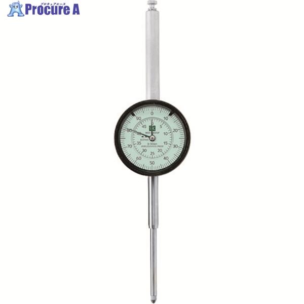●測定範囲(mm)：0〜50●最小表示(mm)：0.01●目盛仕様：0-100●取付軸径(mm)：8●測定力(N)：3.5以下●文字盤径(mm)：58●メーカーコード：00151587
